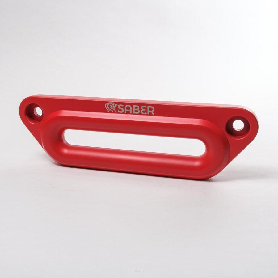 Saber 6061 Aluminium Offset Fairlead – Cerakote Red - Sklep 4x4 ...